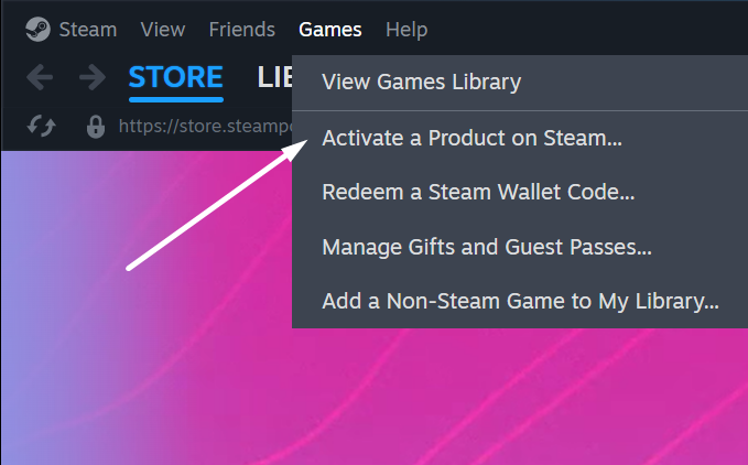 Activate a product on Steam – Decimated